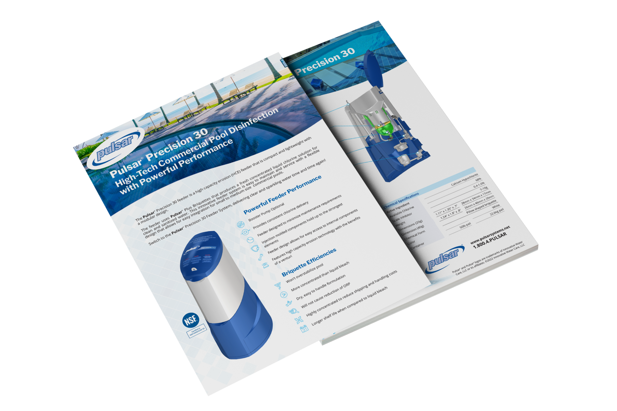 Pulsar Precision 30 - Pulsar Systems Commercial Pool Water Treatment